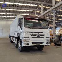 China 25Ton Howo Truck 8*4 Van Trucks Diecel Manual Transmission Thickened Containers Box Cargo Trucks for sale