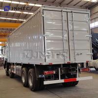 China 25Ton Howo Truck 8*4 Van Trucks Diecel Manual Transmission Thickened Containers Box Cargo Trucks for sale