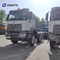 China SINO Howo NX 8x4 Heavy Duty 12 Wheels Cargo Dump Truck Chassis Without Bucket for sale