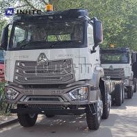 China SINO Howo NX 8x4 Heavy Duty 12 Wheels Cargo Dump Truck Chassis Without Bucket for sale