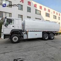 China Howo Oil Tank Truck 10000 Litres 20000 Liters 6X4 Wheel Fuel Tanker Truck for sale