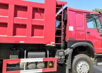 China Strong Bearing Capacity Heavy Duty Dump Truck / Sinotruk Howo Dump Truck for sale