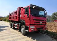 China Strong Bearing Capacity Heavy Duty Dump Truck / Sinotruk Howo Dump Truck for sale