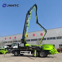 China Sinotruk Heavy 47m 6X4 Mounted Concrete Pump Truck With Hydraulic Disc Mixer for sale
