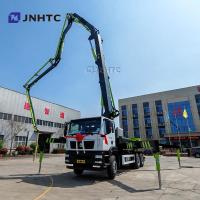 China Sinotruk Heavy 47m 6X4 Mounted Concrete Pump Truck With Hydraulic Disc Mixer for sale