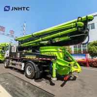 China Sinotruk Heavy 47m 6X4 Mounted Concrete Pump Truck With Hydraulic Disc Mixer for sale