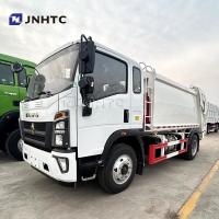 China HOWO Light Garbage Truck 10 M3 4X2 Small Garbage Compactor Truck for sale