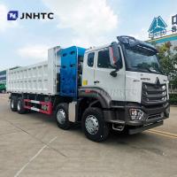 China HOWO Nx LNG Dump Heavy Duty Mining Trucks 8X4 12 Wheels 25 Ton for sale