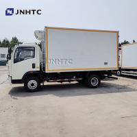 China Sinotruk 4x2 Refrigerator Truck 5 Ton Freezer Cooling Truck For Live Fish Transport for sale