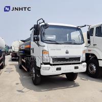 China HOWO 4000 Liters 5000 Liters Fuel Tank Truck 5 Metric Ton Fuel Dispensing Trucks for sale