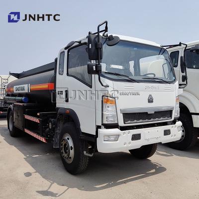 China HOWO 4000 Liters 5000 Liters Fuel Tank Truck 5 Metric Ton Fuel Dispensing Trucks for sale