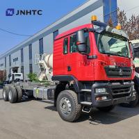 China New Howo TX Dump Truck Chassis 6x4 380hp 10 Wheels Cargo Truck Chassis for sale