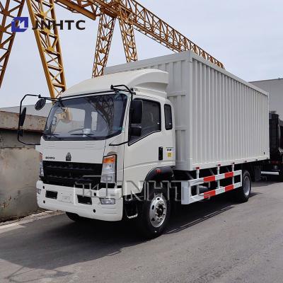 China New Sinotruk Howo 4*2 6 Wheels 8ton Light Cargo Transportation Van Trucks for sale