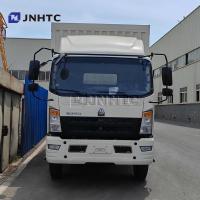 China Brand New Howo 4X2 8ton Light Van Container Cargo Truck for sale