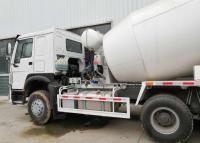 China ABS Service Brake Concrete Mixer Truck / Mini Cement Truck WD615.69 Model for sale