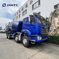 China New HOWO NX 8*4 Automatic Concrete Mixer Truck with Reversing Discharge Heavy-Duty Chassis for sale