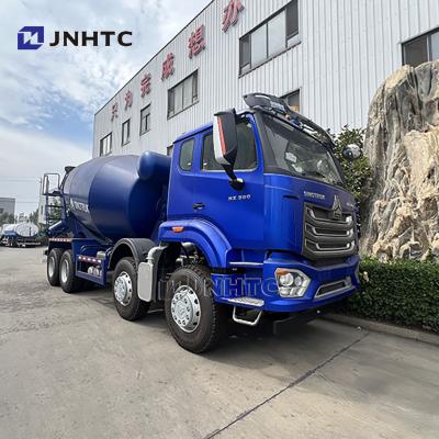China New HOWO NX 8*4 Automatic Concrete Mixer Truck with Reversing Discharge Heavy-Duty Chassis for sale