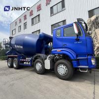 China New HOWO NX 8*4 Automatic Concrete Mixer Truck with Reversing Discharge Heavy-Duty Chassis for sale