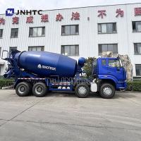 China New HOWO NX 8*4 Automatic Concrete Mixer Truck with Reversing Discharge Heavy-Duty Chassis for sale
