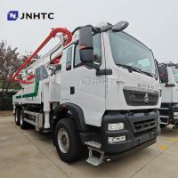 China Chinese Howo TX Mixer Puming Truck Cost 25m 38m 42m 6X4 440HP Concrete Pump Truck for sale
