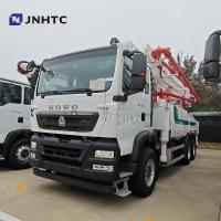 China Chinese Howo TX Mixer Puming Truck Cost 25m 38m 42m 6X4 440HP Concrete Pump Truck for sale