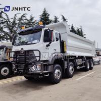China SINOTRUCK HOHAN N7 380hp 8x4 Diesel Manual Transmission Euro 2 Tipper Dump Truck for sale