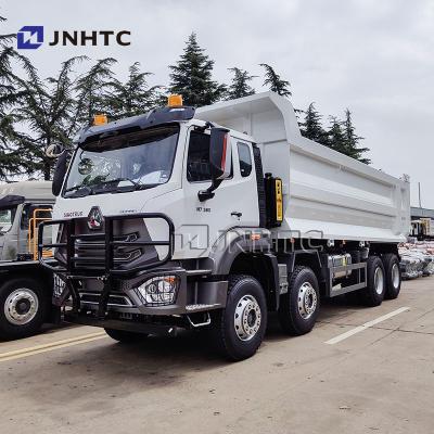 China SINOTRUCK HOHAN N7 380hp 8x4 Diesel Manual Transmission Euro 2 Tipper Dump Truck for sale