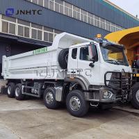 China SINOTRUCK HOHAN N7 380hp 8x4 Diesel Manual Transmission Euro 2 Tipper Dump Truck for sale