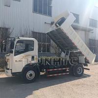China SINOTRUK HOWO 3-5 TON YN4102QBZL 116HP Euro2 Right Drive Light Dump Truck for sale