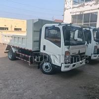 China SINOTRUK HOWO 3-5 TON YN4102QBZL 116HP Euro2 Right Drive Light Dump Truck for sale
