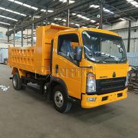 China SINOTRUK HOWO 3-5 TON YN4102QBZL 116HP Euro2 Right Drive Light Dump Truck for sale