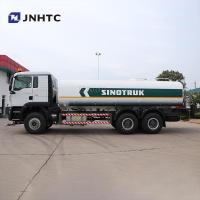 China HOWO TX Water Tanker Truck 6x4 15000/20000 Liters 371HP Water Sprinkler Bowser Tank Truck for sale
