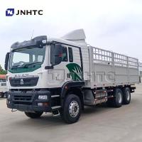 China Cheap Price HOWO TX 6x4 20Ton Lorry Box Trucks Cargo Truck for Sale with Deflector for sale
