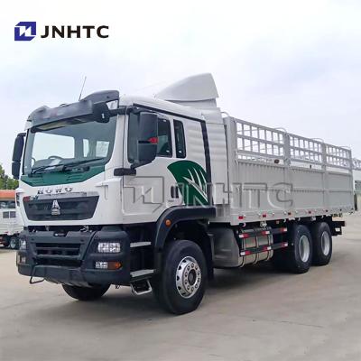 China Cheap Price HOWO TX 6x4 20Ton Lorry Box Trucks Cargo Truck for Sale with Deflector for sale
