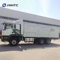 China Cheap Price HOWO TX 6x4 20Ton Lorry Box Trucks Cargo Truck for Sale with Deflector for sale