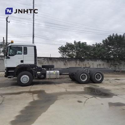 China New HOWO TX Cargo Chassis 6X4 371hp Heavy Duty 10-Wheel Dump Truck Chassis for sale