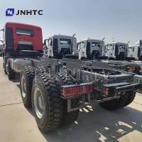 China New HOWO TX 6X4 Diesel Dump Trucks Chassis with Left Steering for sale