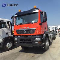 China New HOWO TX 6X4 Diesel Dump Trucks Chassis with Left Steering for sale