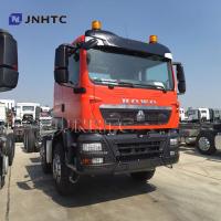 China New HOWO TX 6X4 Diesel Dump Trucks Chassis with Left Steering for sale