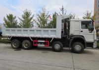China Heavy Duty 8 X 4 Tipper Truck Q345 Material , Loading 50 Ton Dump Truck for sale