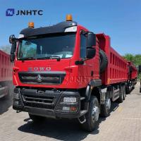 China Howo TX Tipper Truck 380HP 400HP 8x4 20 Cubic Canter Dump Truck for sale