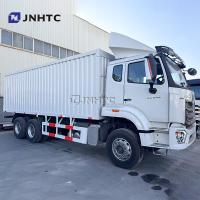 China SINOTRUK HOWO NX340 10 Wheels 6X4 30 Ton Delivery Transport Van Cargo Trucks for Sale Euro 2 RHD for sale