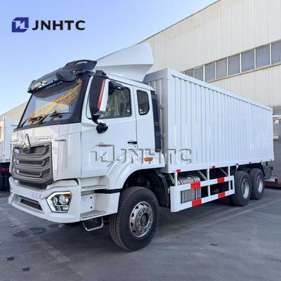 China SINOTRUK HOWO NX340 10 Wheels 6X4 30 Ton Delivery Transport Van Cargo Trucks for Sale Euro 2 RHD for sale