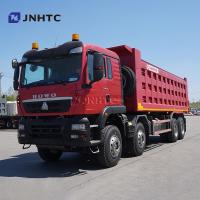 China HOWO TX  Dump Truck Model 4001hp Powerful 8x4 12wheel 20m3 Tipper Trucks for sale