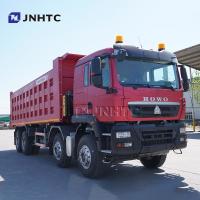 China HOWO TX  Dump Truck Model 4001hp Powerful 8x4 12wheel 20m3 Tipper Trucks for sale