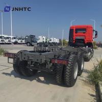 China HOWO TX 8X4 Tipper Truck Chassis 400HP 12 Wheels Blue Dump Truck Chassis for sale