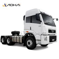 China New FAW J5P 6x4 Euro 2 Tractor Truck Automatic Transmission Air Suspension Left High Top Wraparound Trailer Head Truck Skylight for sale
