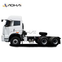 China New FAW J5P 6x4 Euro 2 Tractor Truck Automatic Transmission Air Suspension Left High Top Wraparound Trailer Head Truck Skylight for sale