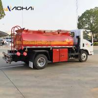 China FAW 4X2 5000 Liters Capacity Fuel Tank Truck for Oil Storage for sale