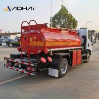 China FAW 4X2 5000 Liters Capacity Fuel Tank Truck for Oil Storage for sale